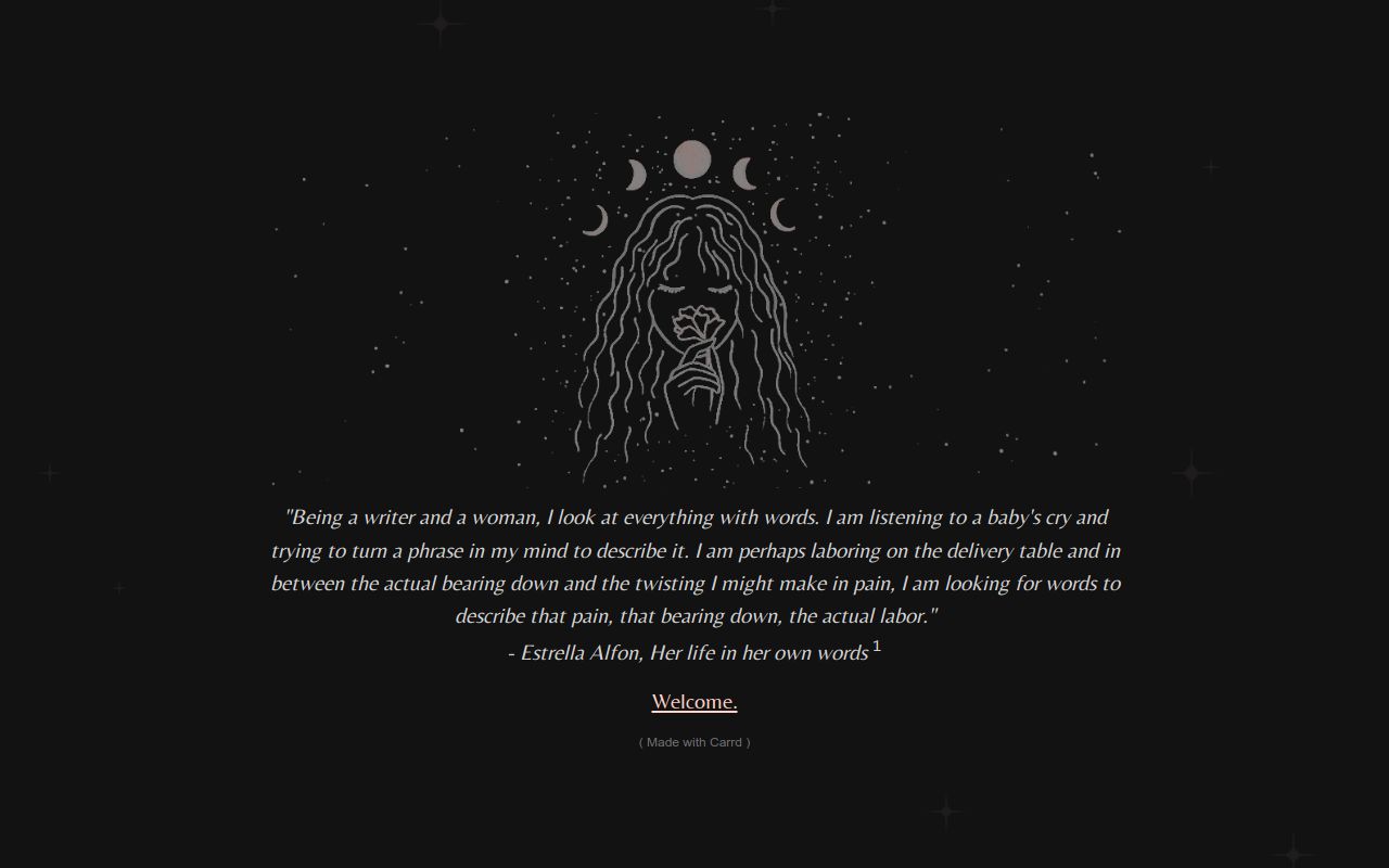 Of Women, A Mother, and A Servant: An online learning module on ...